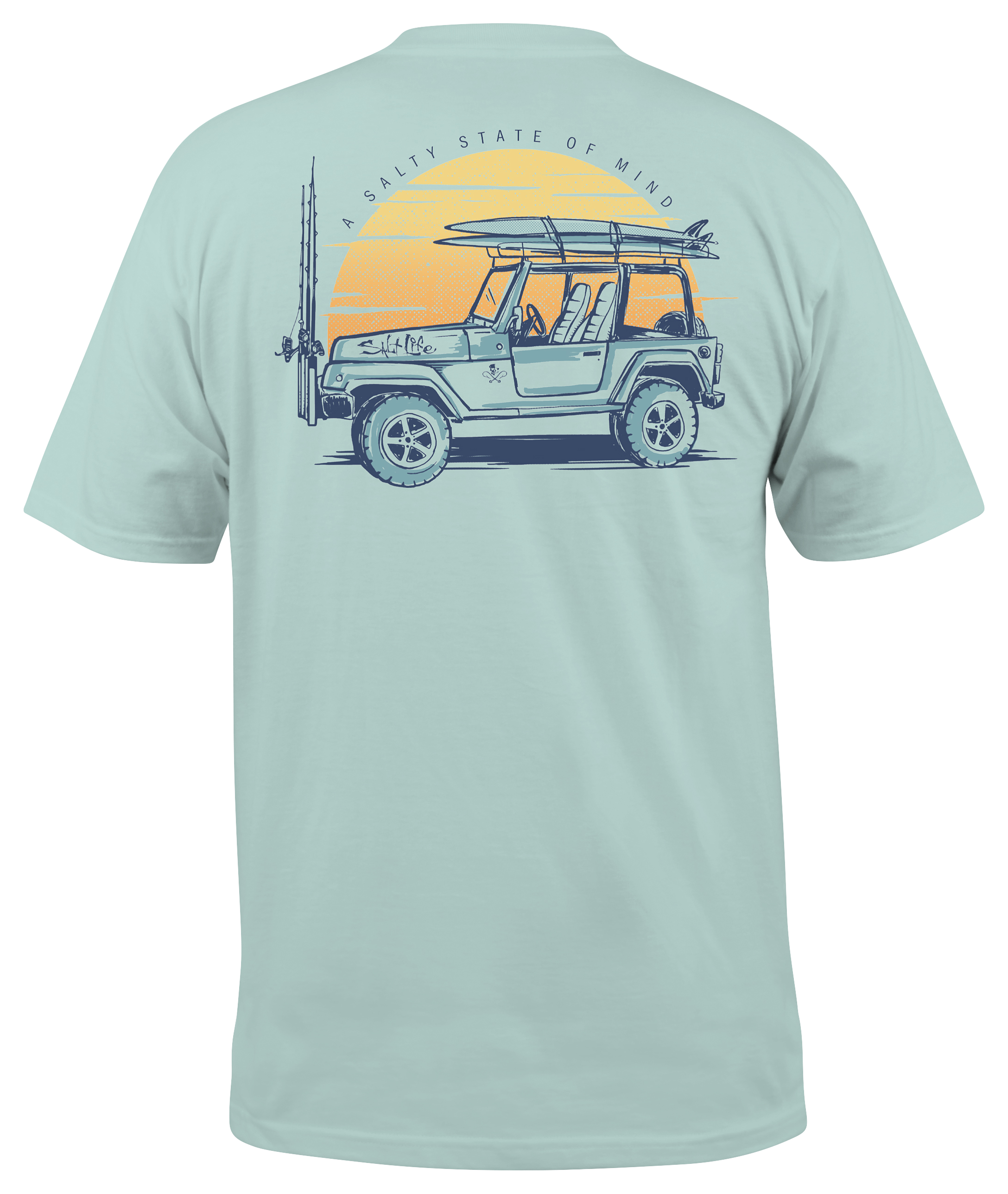 Salt Life 4-Wheel Fishin' Short-Sleeve Pocket T-Shirt for Men | Cabela's